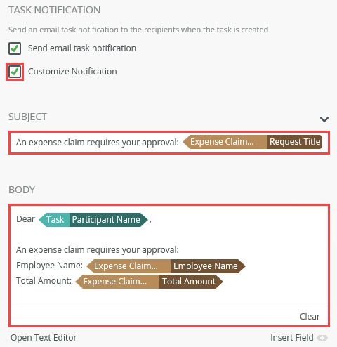 15. Add the Claim Approval Task Steps